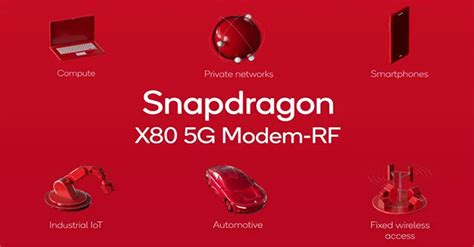 Qualcomm Snapdragon X80 5g Launched Integrating A Series Of Ai