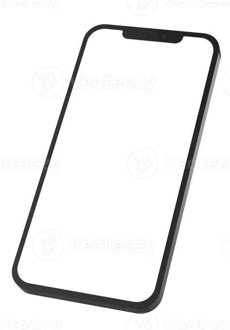 Mobile Phone Template Mockup 3d Illustration 8473751 Png