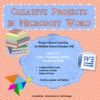 Creative Projects Using Microsoft Word Shapes WordArt Borders MORE