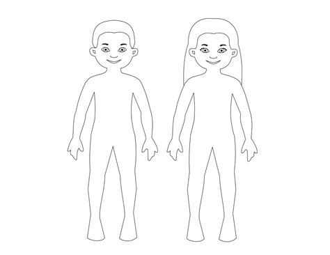 Шаблон человека 47 фото
