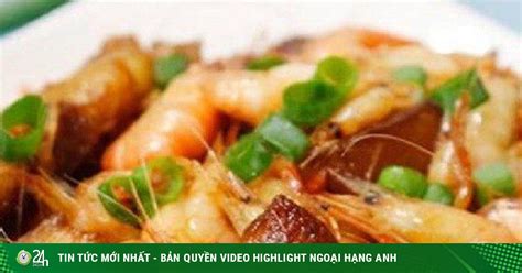 Món Ngon Cuối Tuần Tép đồng Rang Thịt Ba Chỉ Cho Ngày Se Lạnh