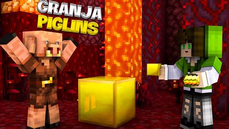 Granja De Tradeos Con Piglins Minecraft Bedrock Y Java YouTube