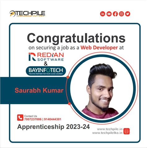 Rahul Soni On Linkedin Techpile Techpilelko Techpiletraining Job