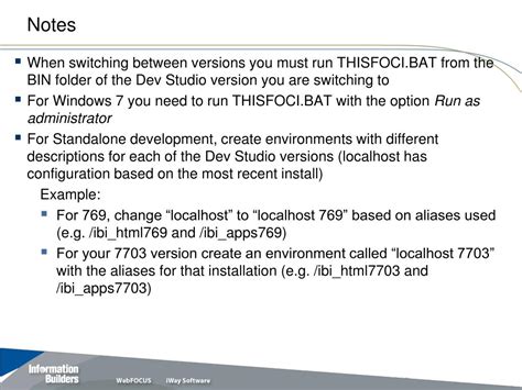 Ppt Webfocus Developer Studio Update Powerpoint Presentation Free Download Id1803793 Ppt Webfocus Developer Studio Update Powerpoint Presentation Free Download Id1803793