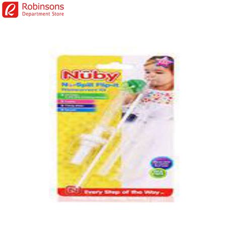 Nuby Straw Replacement Kit For Thin Weighted Straw Lazada Ph