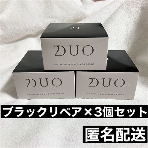 デュオ Duo ザクレンジング ブラックリペア 〈クレンジング〉90g × 3個 新品未開封 Mikelbz