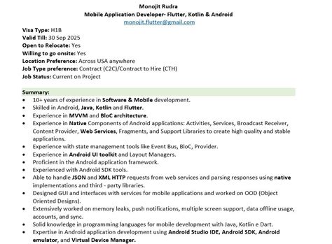 raj singh on linkedin sr flutter developer…