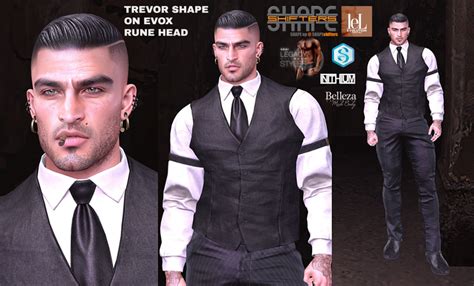 Second Life Marketplace Shapeshifters Trevor Shape For Evox Rune