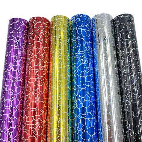 Celebrate Permanent Self Adhesive Vinyl Pack Mixed Colorful Holographic