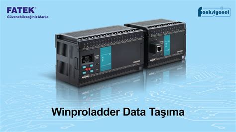 Fatek Plc Winproladder Data Taşıma Youtube