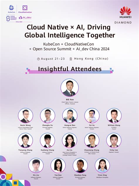 huawei open source on linkedin kubecon cloudnativecon ossummit