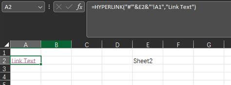 is there a way to have hyperlinks automatically update when a sheet