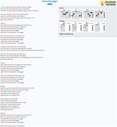 I Got The Moves Like Jagger Lyrics Mixcaqwe