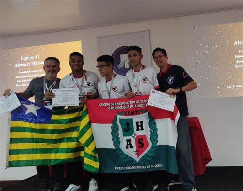 Estudantes piauienses alcançam o segundo lugar na 46ª jornada de foguetes 180graus O Maior