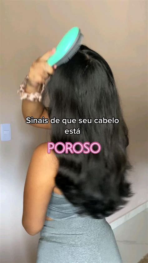 Sinais De Que O Seu Cabelo Está Poroso Thin Hair Care Black Hair