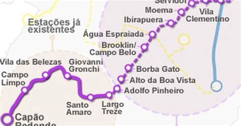G1 Expansão da Linha 5 Lilás do Metrô de SP começa neste sábado