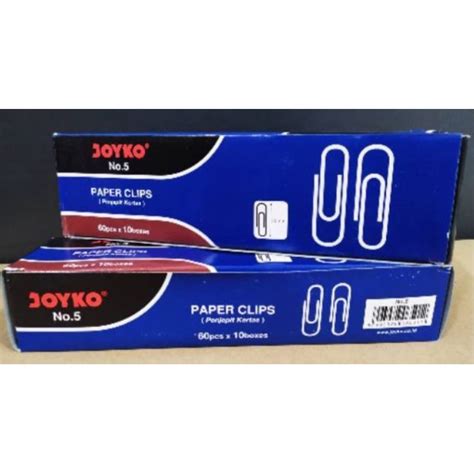 Jual Trigonal Paper Clip No 5 Joyko Klip Penjepit Kertas 10 Pcs