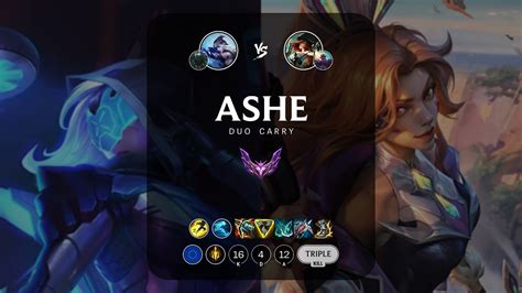 Ashe ADC Vs Miss Fortune EUW Master Patch YouTube