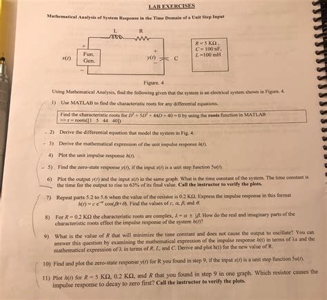 Solved Signal And System Lab Assignment I Did 1 6 Chegg Com