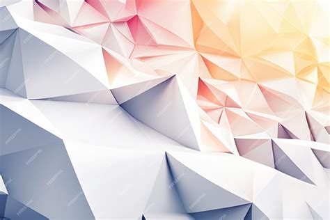 Premium Photo Colorful Triangular Abstract Background Abstract Polygonal Background