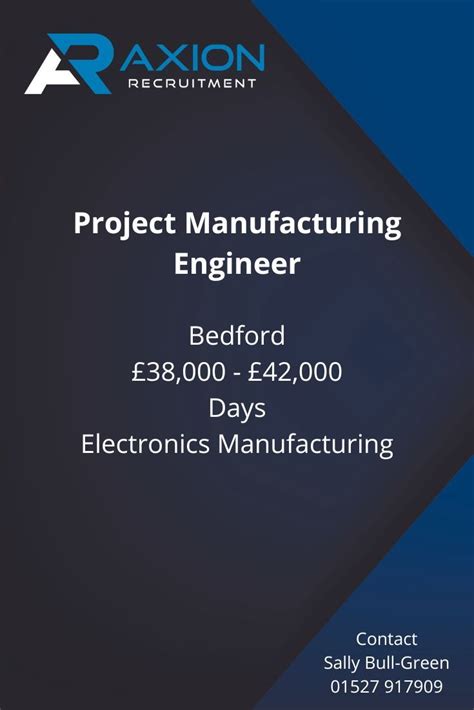 Axion Recruitment On Linkedin Projectengineer Manufacturing Bedford Electronicmanufacturing