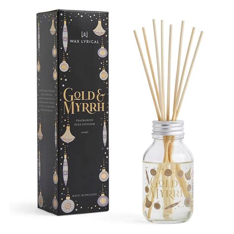 Wax Lyrical Reed Diffuser 100ml Gold And Myrrh Slumbertime