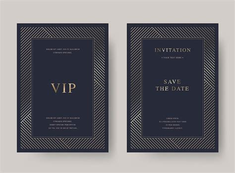 Vip 초대장 이미지 Freepik에서 무료 다운로드