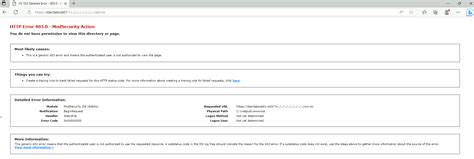 Installing Modsecurity WAF On Windows Server IIS