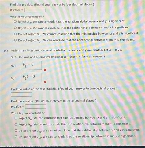 Solved Find The P Value Round Your Answer To Four Decimal Chegg