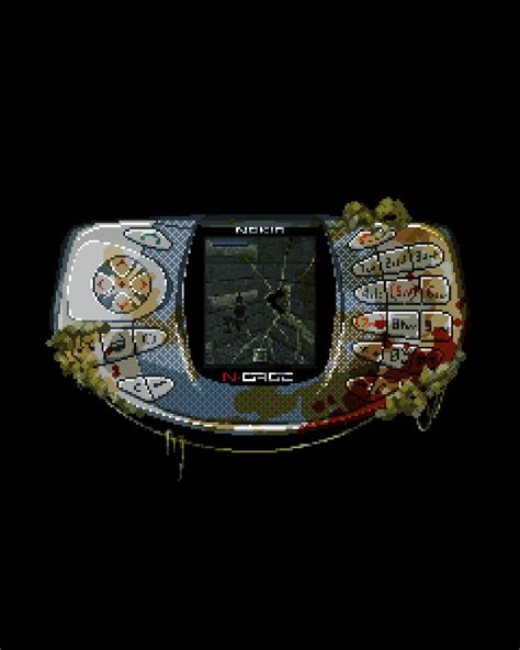 Pixelianska Nokia Company Tomb Raider Highres Black Background