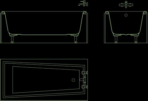 Luxury Bathtub In Autocad Download Cad Free 3745 Kb Bibliocad