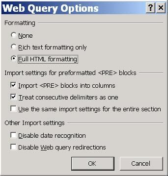 Making The Most Of Excel Web Query MC Press Online