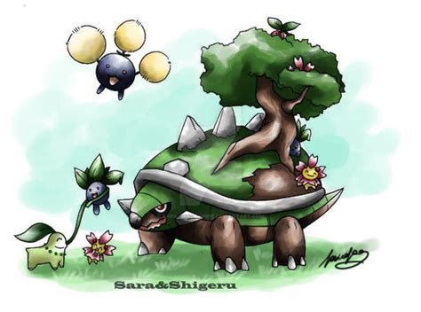 Pokemon Grass By Sara By Sara Sakurahime On Deviantart