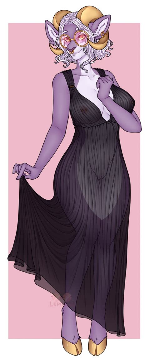 Rule 34 Anthro Bovid Breasts Caprine Facial Piercing Female Fur