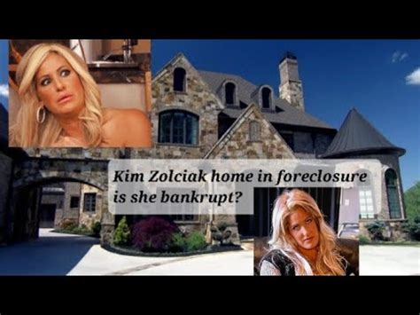 Kim Zolciak Home In Foreclosure Is She Bankrupt Youtube