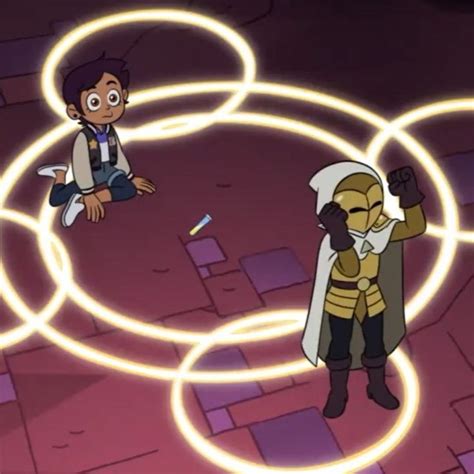 Luz And Hunter The Golden Guard Funny Faces From The Owl House Season 2 Episode 16