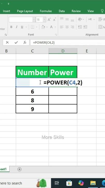 Excel Power Function Explained ⚡ Easy Excel Tips Youtube