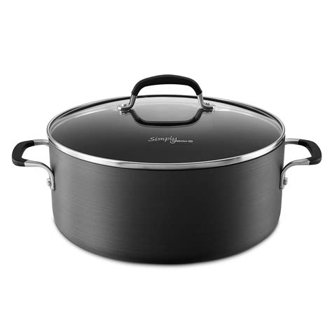 The Best Simply Calphalon Nonstick 2 Quart Saucepan With Cover Home