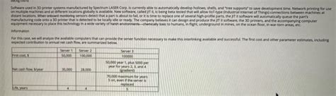 Solved Software Used In 30 Pointer Systems Manufsctured By