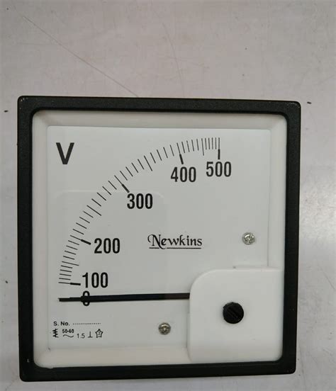 Analog Amp Meter Panel