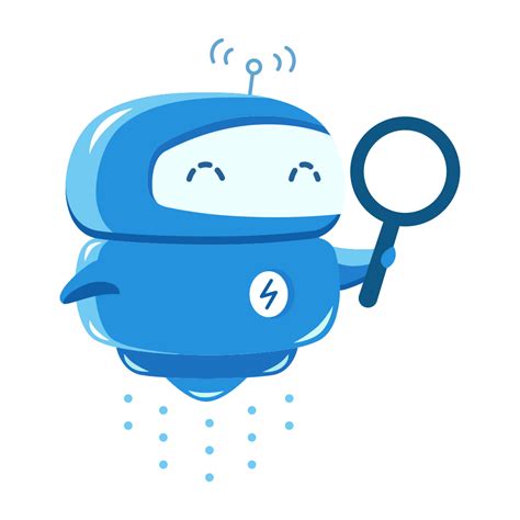 Robot Search Magnifier Support Icon Download On Iconfinder