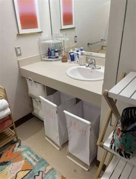 13 Dorm Bathroom Ideas That Are Seriously Genius Dorm Bathroom Dorm