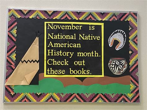 National Native American Heritage Bulletin Board Library Bulletin