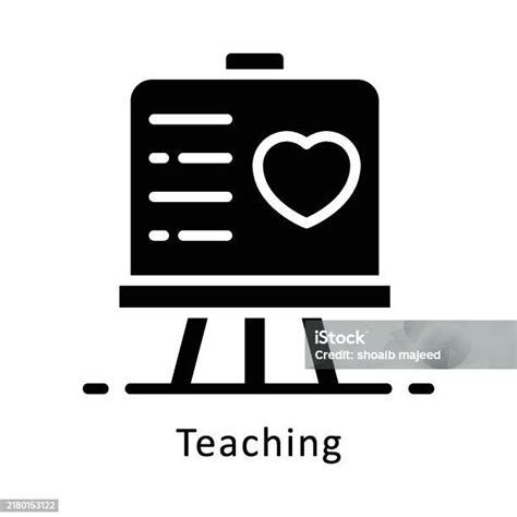 교육 벡터 글리프 디자인 아이콘입니다 흰색 배경에 자원 봉사 기호 Eps 10 파일 0명에 대한 스톡 벡터 아트 및 기타 이미지 0명 개체 그룹 교사 교육 관련 직업