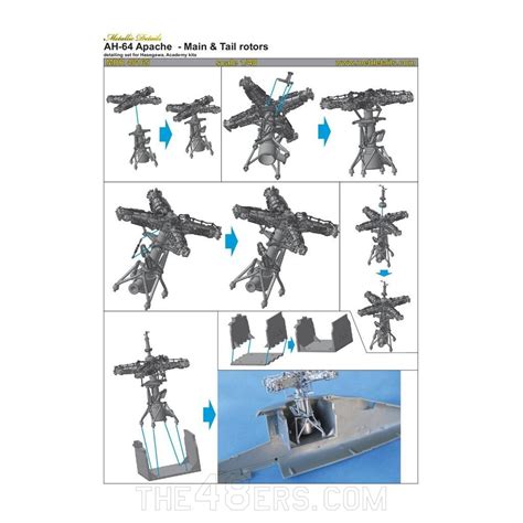 Ah 64 Apache Main And Tail Rotors