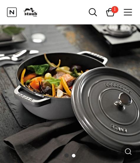 스타우브 꼬꼬떼 원형 주물냄비 판매 당근 중고거래