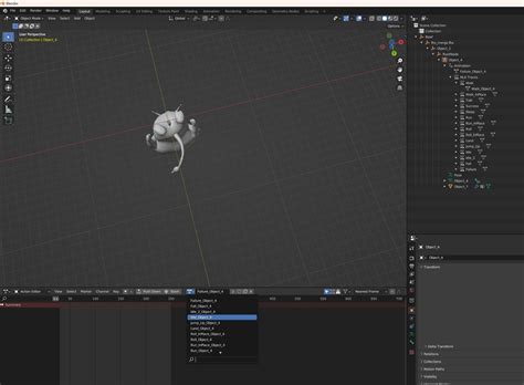 In My GLB I Have Actions And Animations I See Them In Blender But Why Not The Keyframes