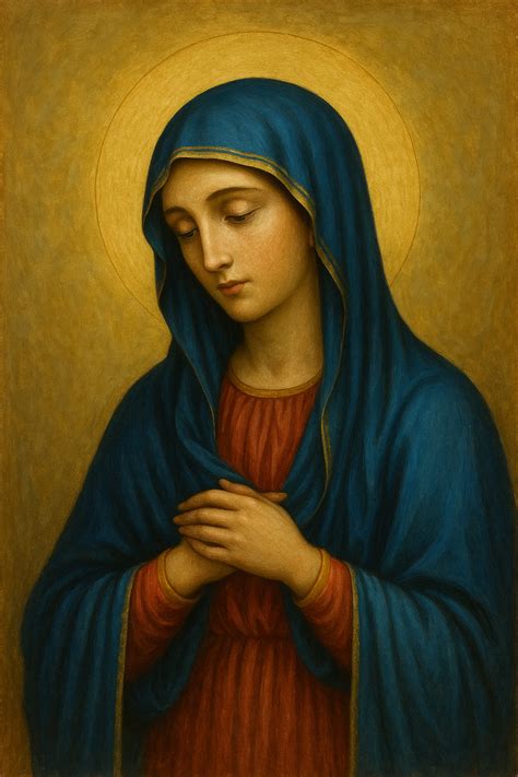 Download Blessed Mother Virgin Mary Catholic Royalty Free Stock