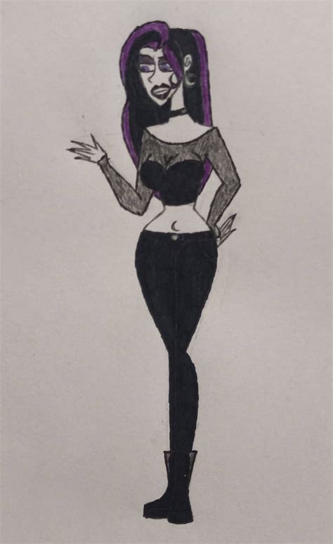 Sexy Goth Waifu By Kolover12 On Deviantart