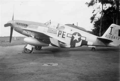 Capt John Thornells P 51b Sn 42 106872 Pe T Bar Patty Ann 2 Of The